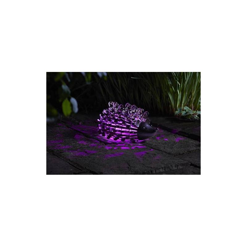 Metal Silhouette Solar Light Hedgehog | SolarCosa, 34,95